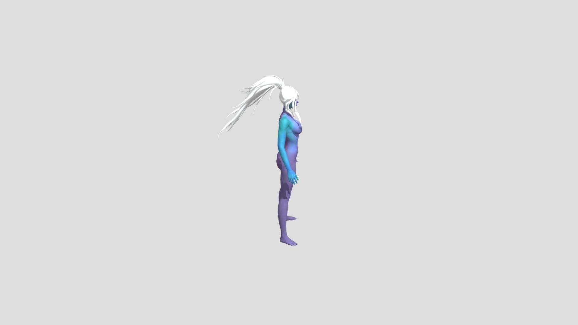 Drow Ranger Arcane (nsfw) - 3D model by neketka23 [b840bbc] - Sketchfab