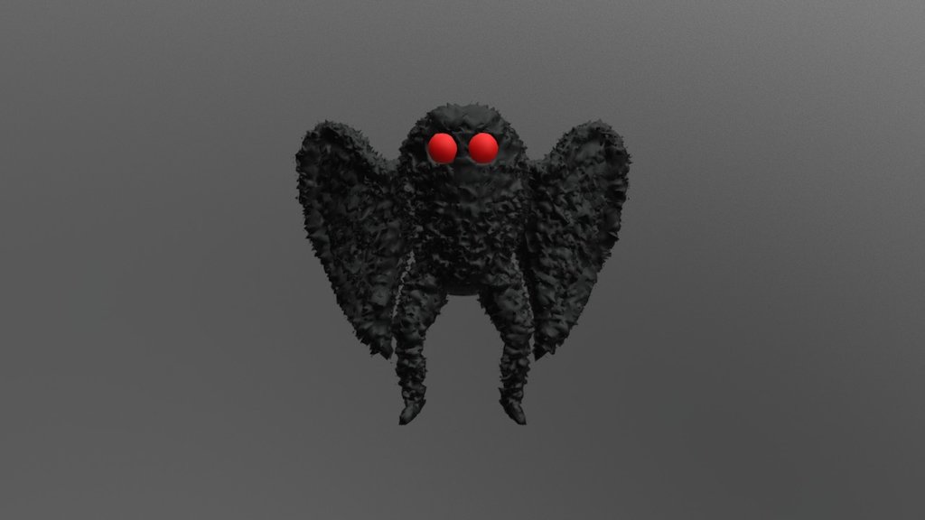 Mothman Of Chicago - 3D model by doomcodesigns [b841923] - Sketchfab