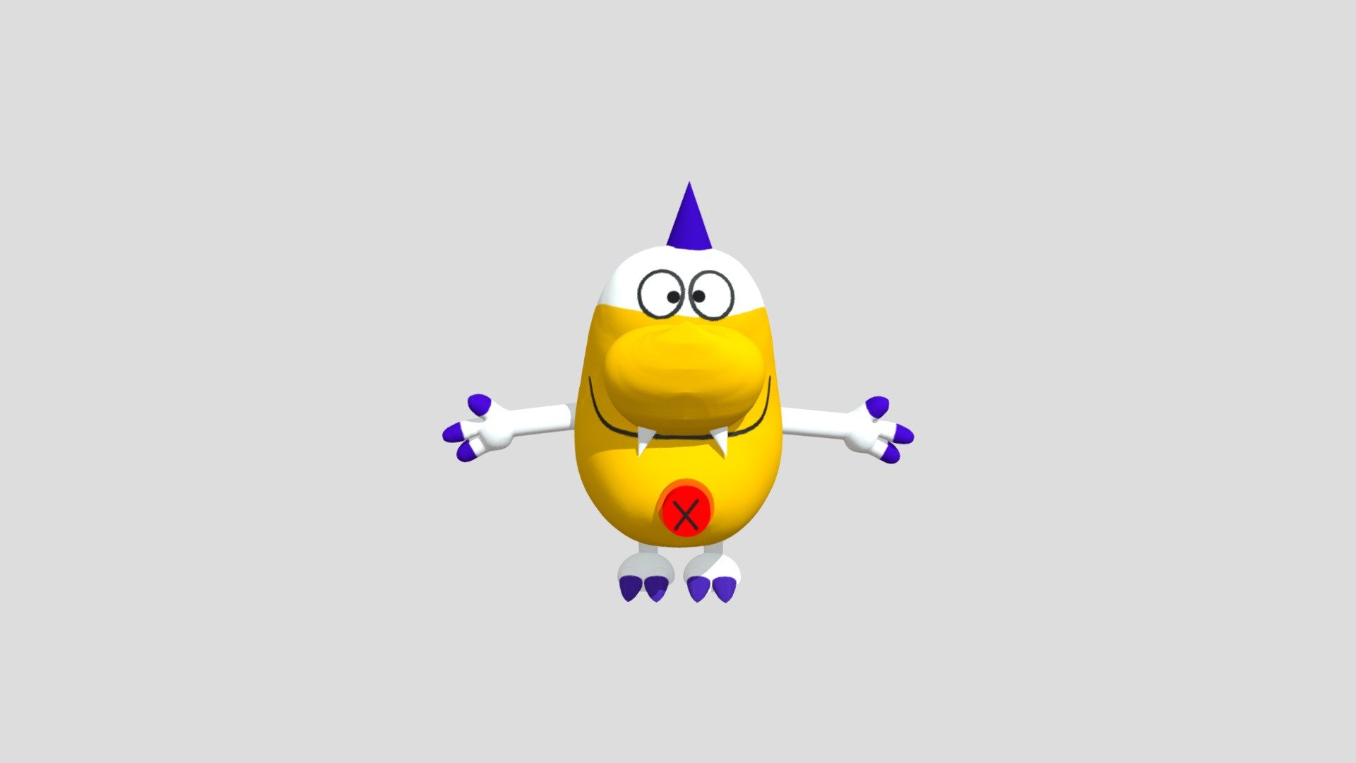 Tamagon - Download Free 3D model by nickcheezy15 [b8436a4] - Sketchfab