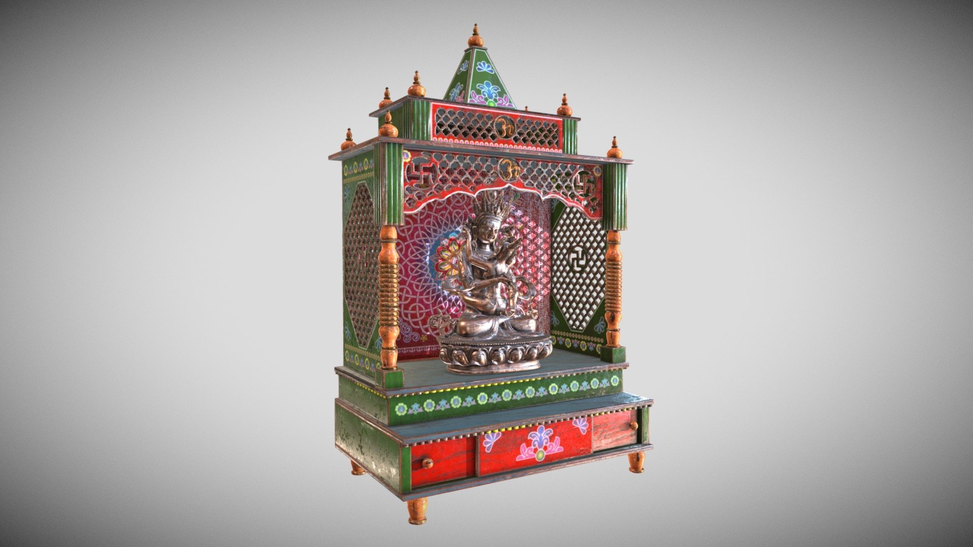 Home Temple - Buy Royalty Free 3D model by Francesco Coldesina ...