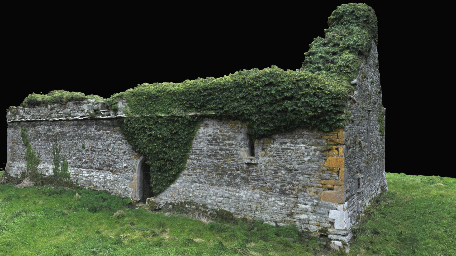 Carrigafoyle Church (KE002-043001-) - Download Free 3D model by ...