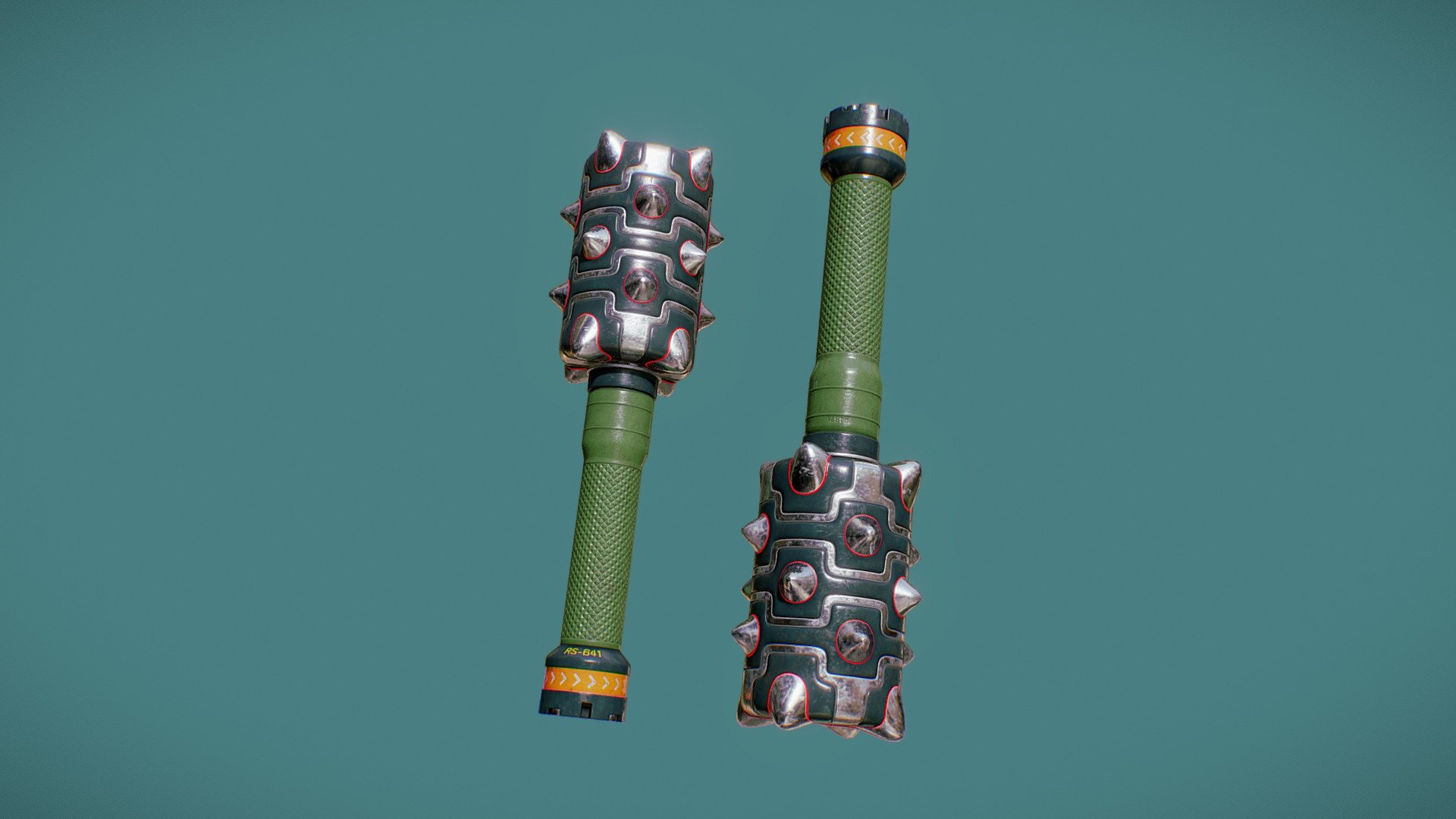 Sci-fi Grenade - 3D model by 3D Chop Art (@3dchop) [b846475] - Sketchfab