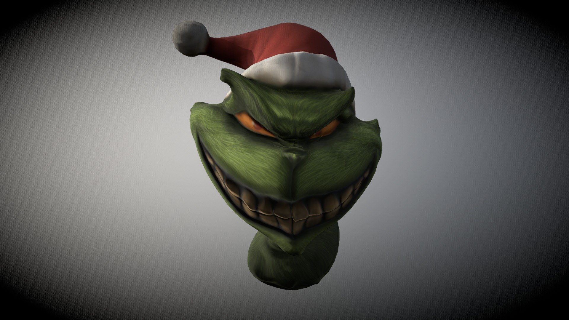Grinch low poly - Download Free 3D model by vicente betoret ferrero ...
