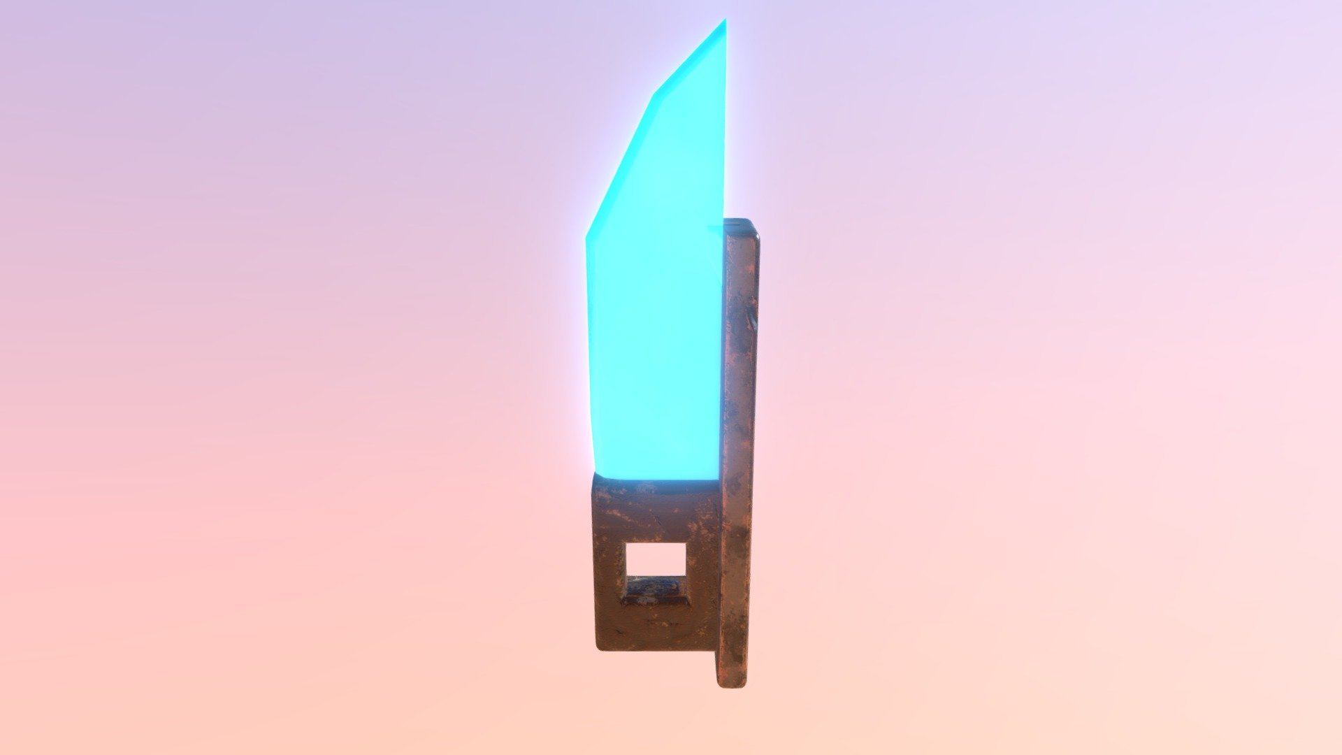 Energy Dagger/Knife - 3D model by XRcgeright [b847f11] - Sketchfab