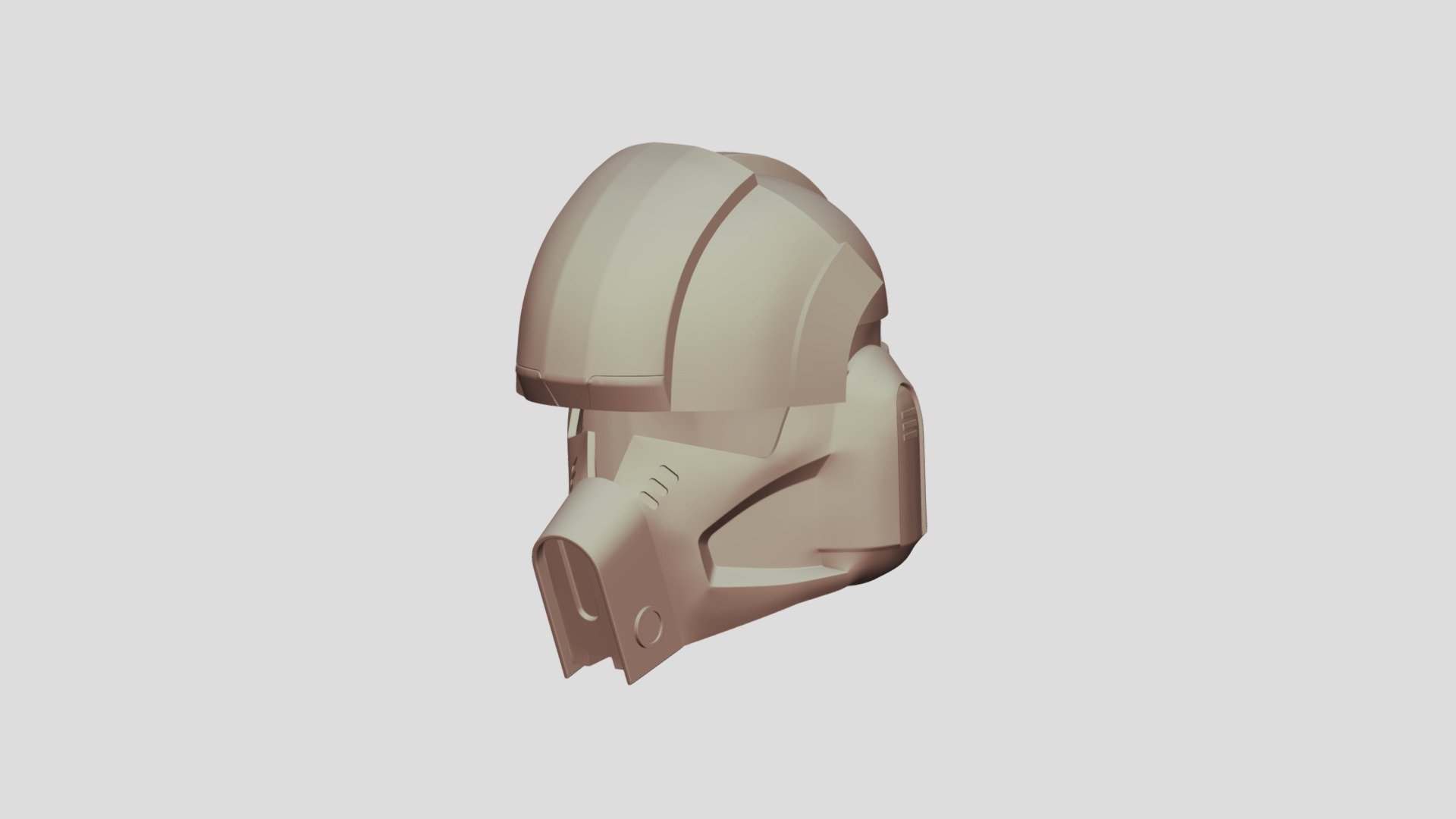 Pilot Clone Helmet, TCW animated series - 3D model by ASM Print ...