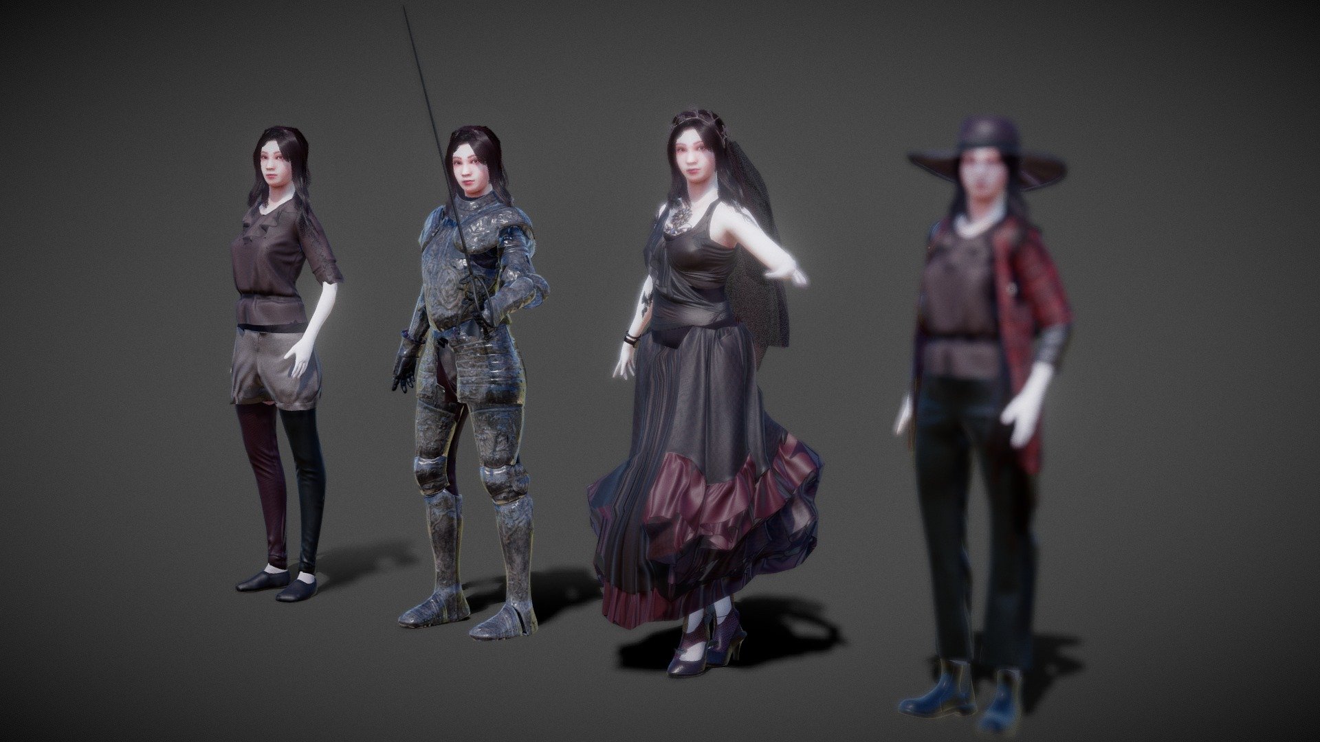 Ray II LOD1(Each Suit