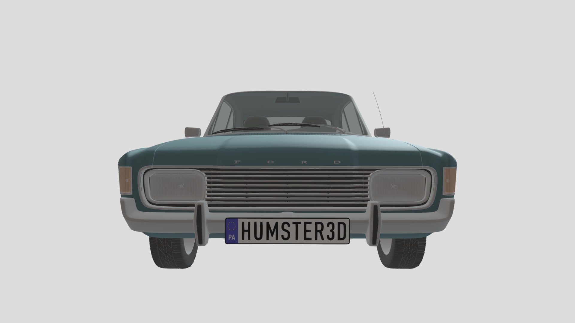 Ford Taunus (Mk4) (P7) 20M Coupe 1968 - Download Free 3D model by ...