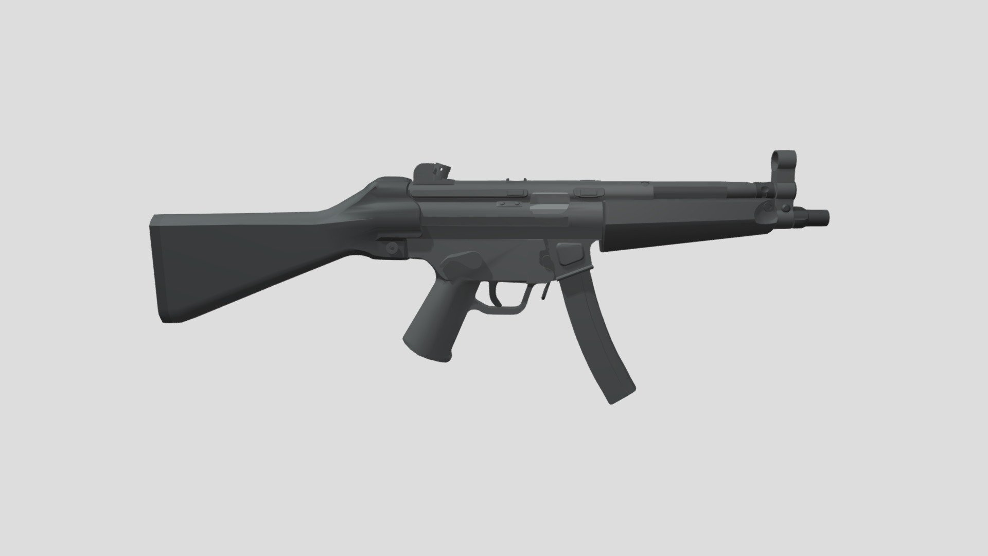 MP5A2 - Download Free 3D model by calico16 [b84bf25] - Sketchfab