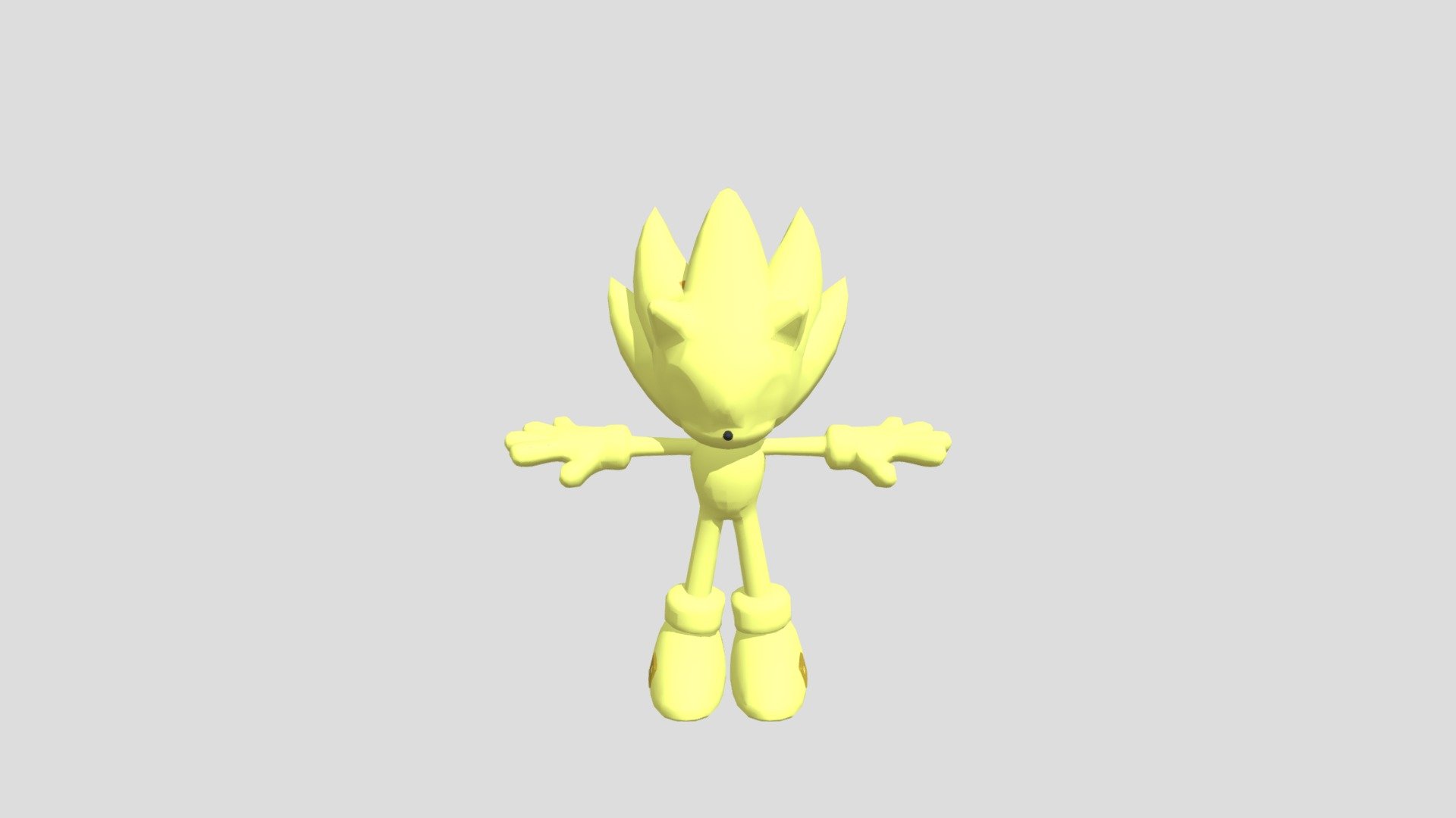 PC Computer - Sonic Frontiers - Super Sonic - Download Free 3D model by ...