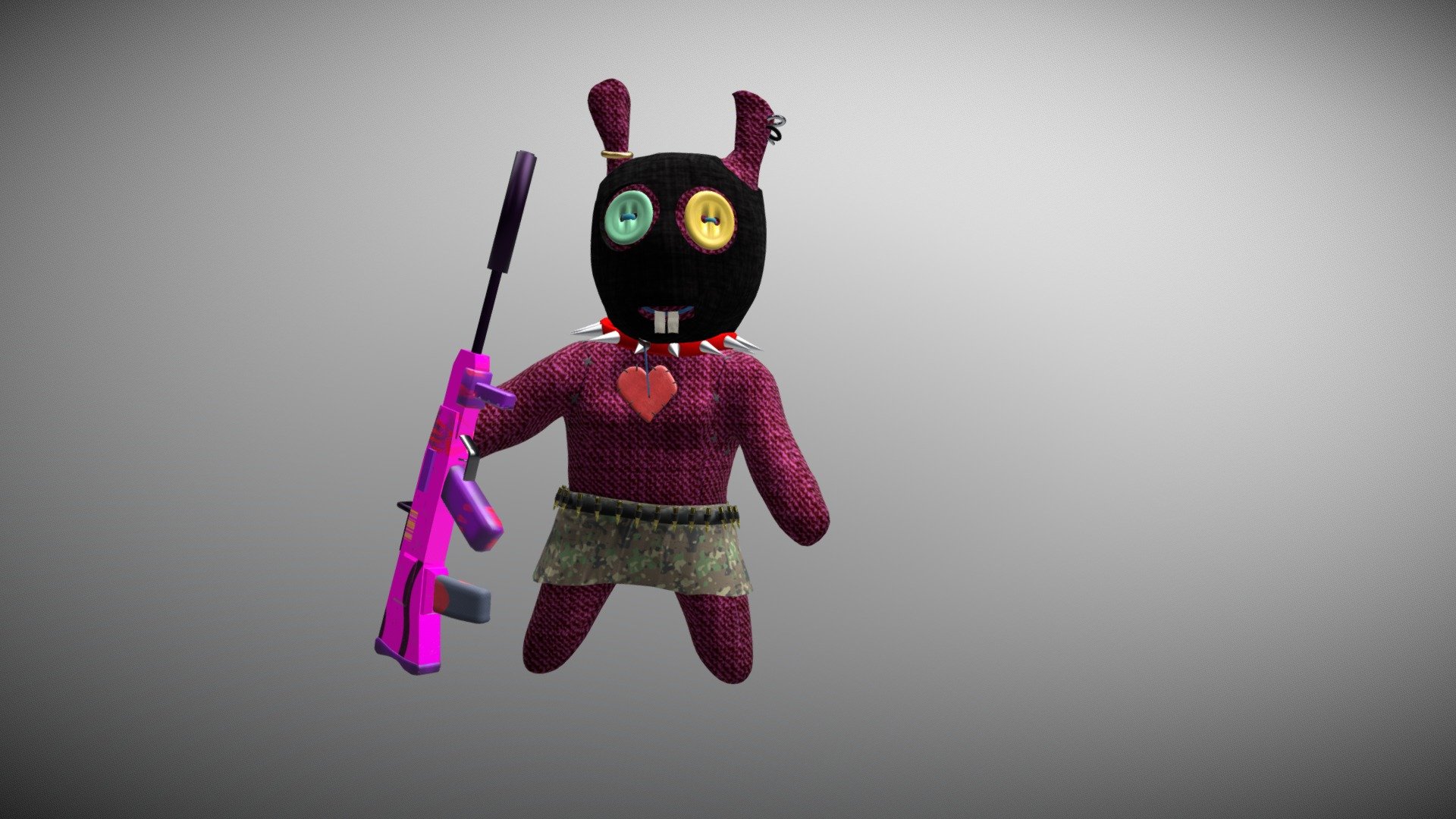 Muñeca Vudu - 3D model by Juan Miguel Guijarro Cantudo ...