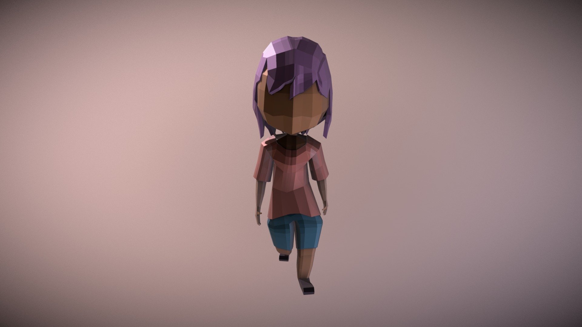 Low Poly Female - 3D model by lacey_lansaw [b84de27] - Sketchfab