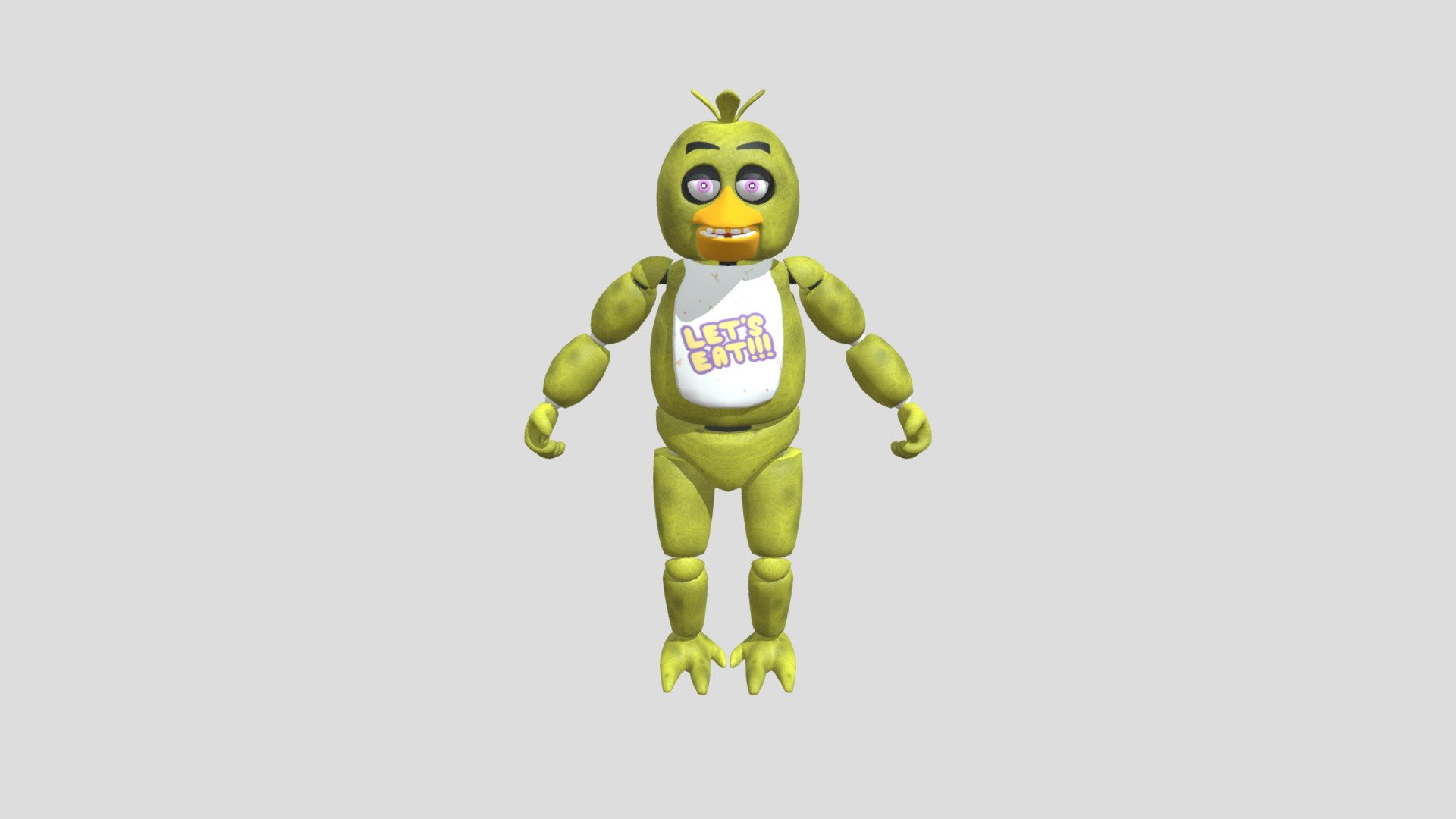 Chica model - 3D model by johann (@JohannSebastian2015) [b84e2a9 ...