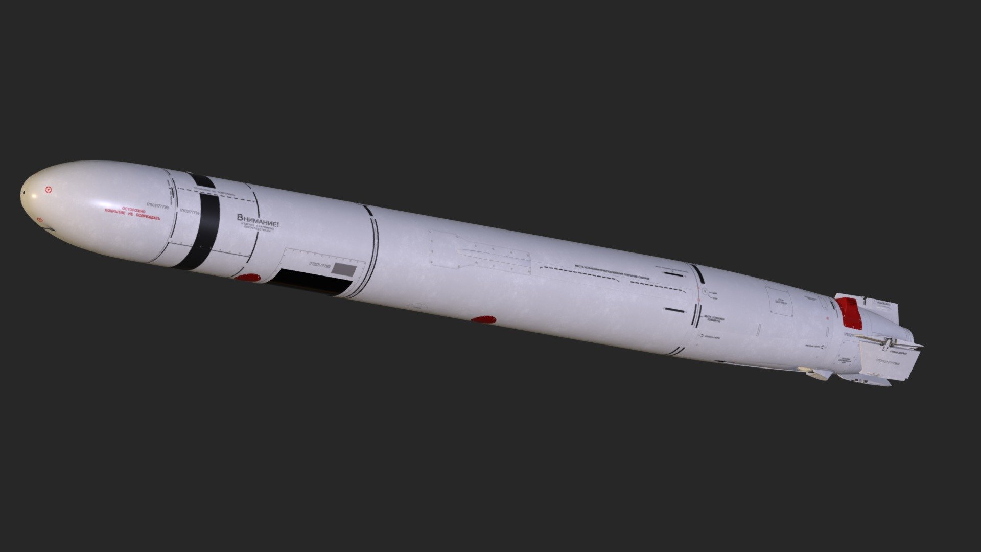 Kh-55 V.2 Rev.1 (FBX Optimized) - 3D model by Jeyhun1985 [b84e54d ...