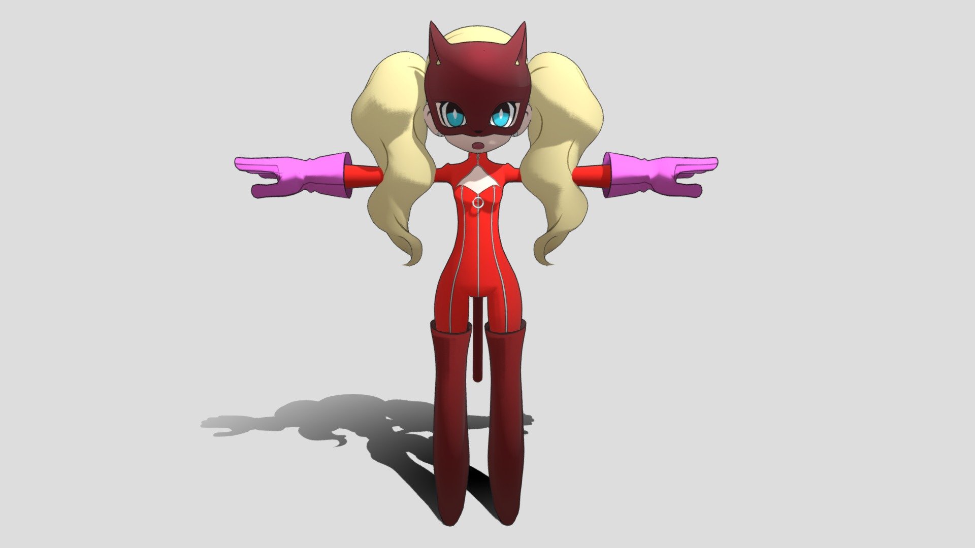 phanter (persona 5 Tactica) - Download Free 3D model by 雨宮レン ...