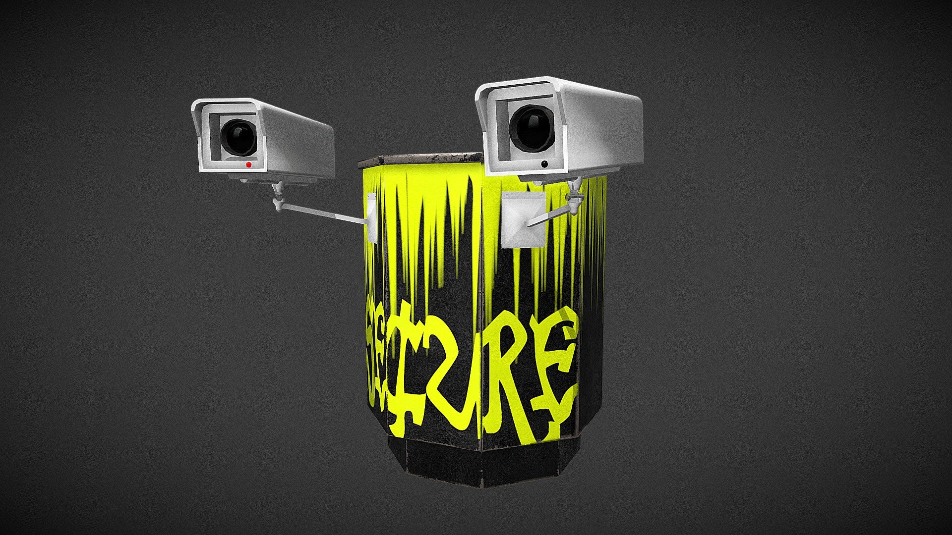 CCTV Head - 3D model by Dr Sova (@drsova) [b85047f] - Sketchfab