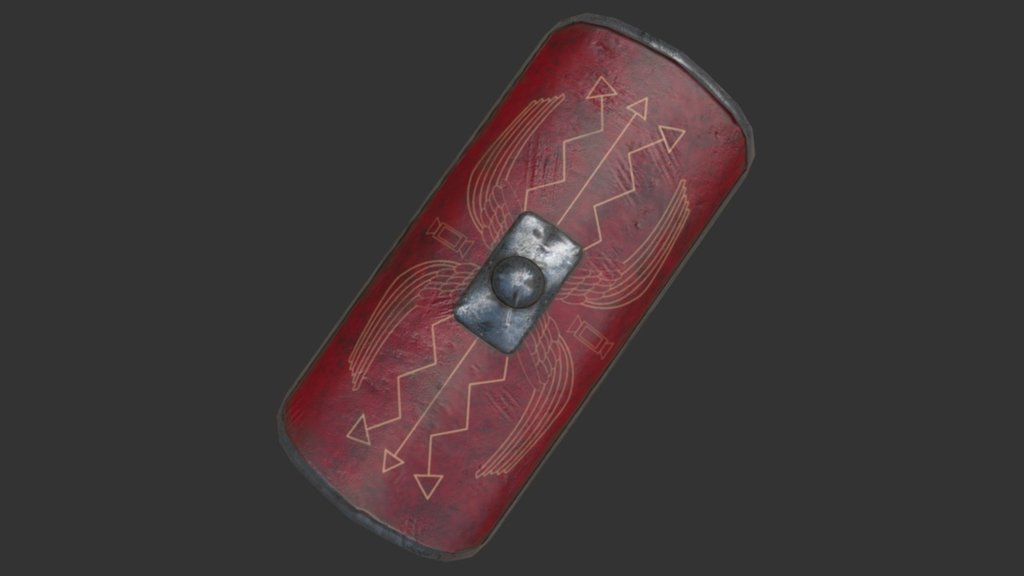 Roman Shield - Download Free 3D model by Tactical_Beard [b850848 ...
