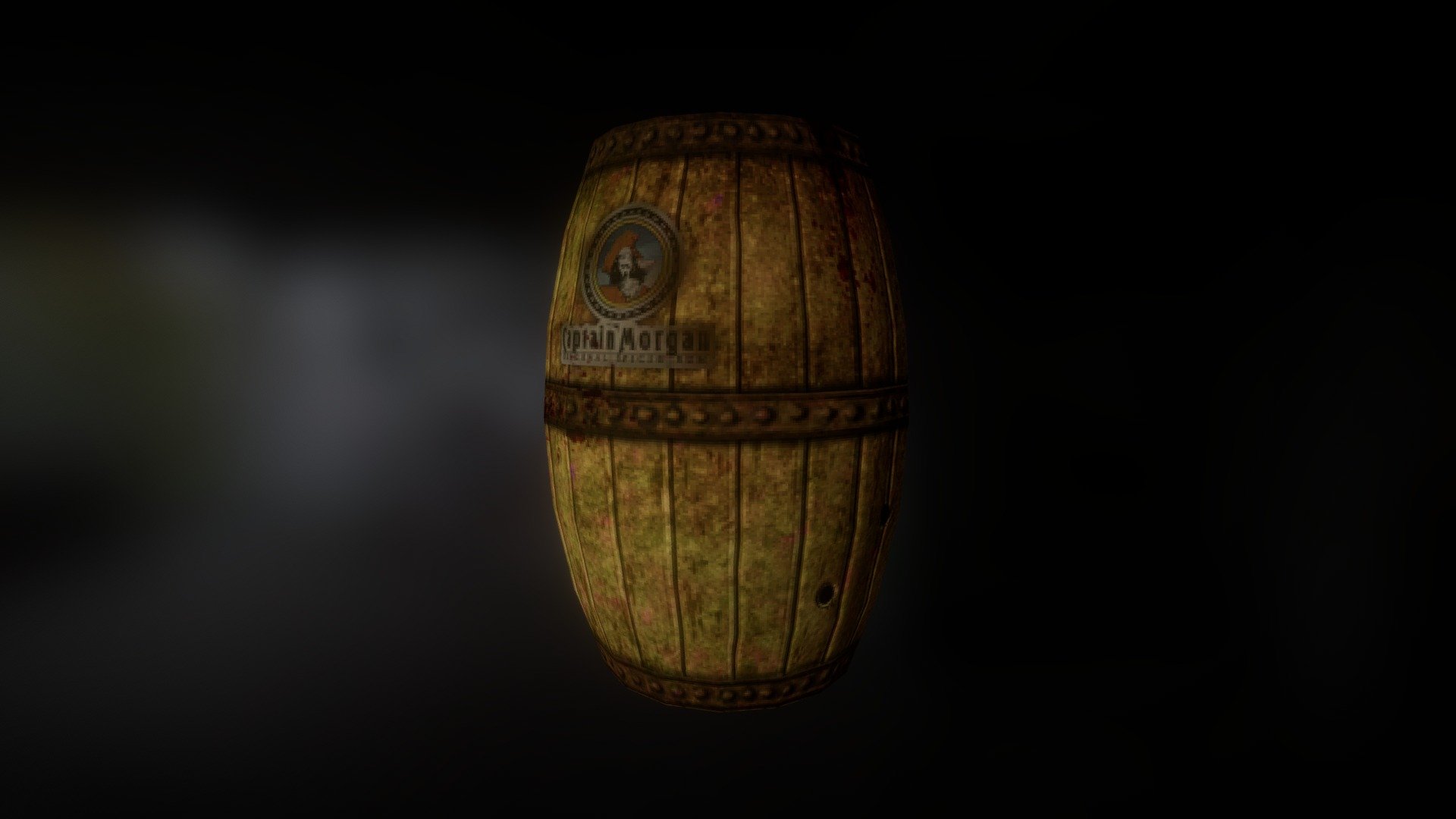 Barrel O' Rum - 3D model by Joel Jonathan Gonsalves (@joeljon) [b851904 ...
