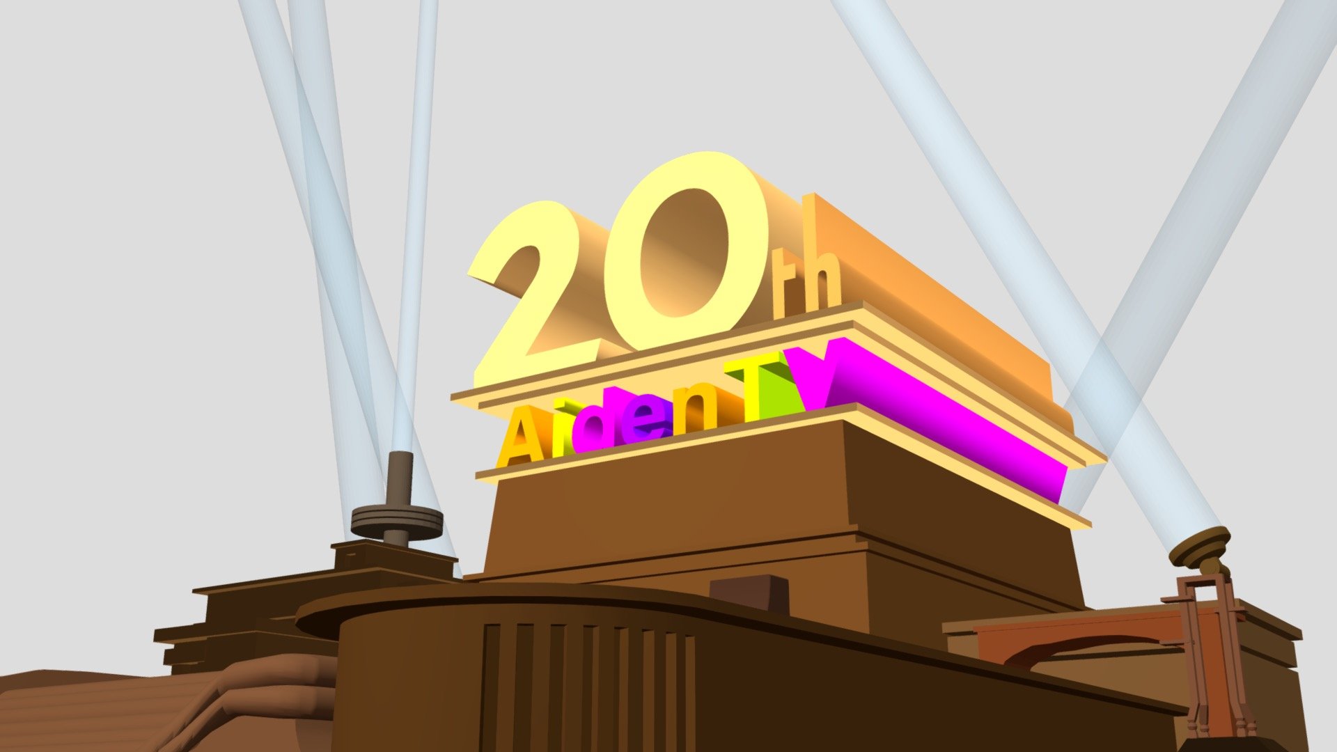 20th AidenTV logo remake - Download Free 3D model by ...