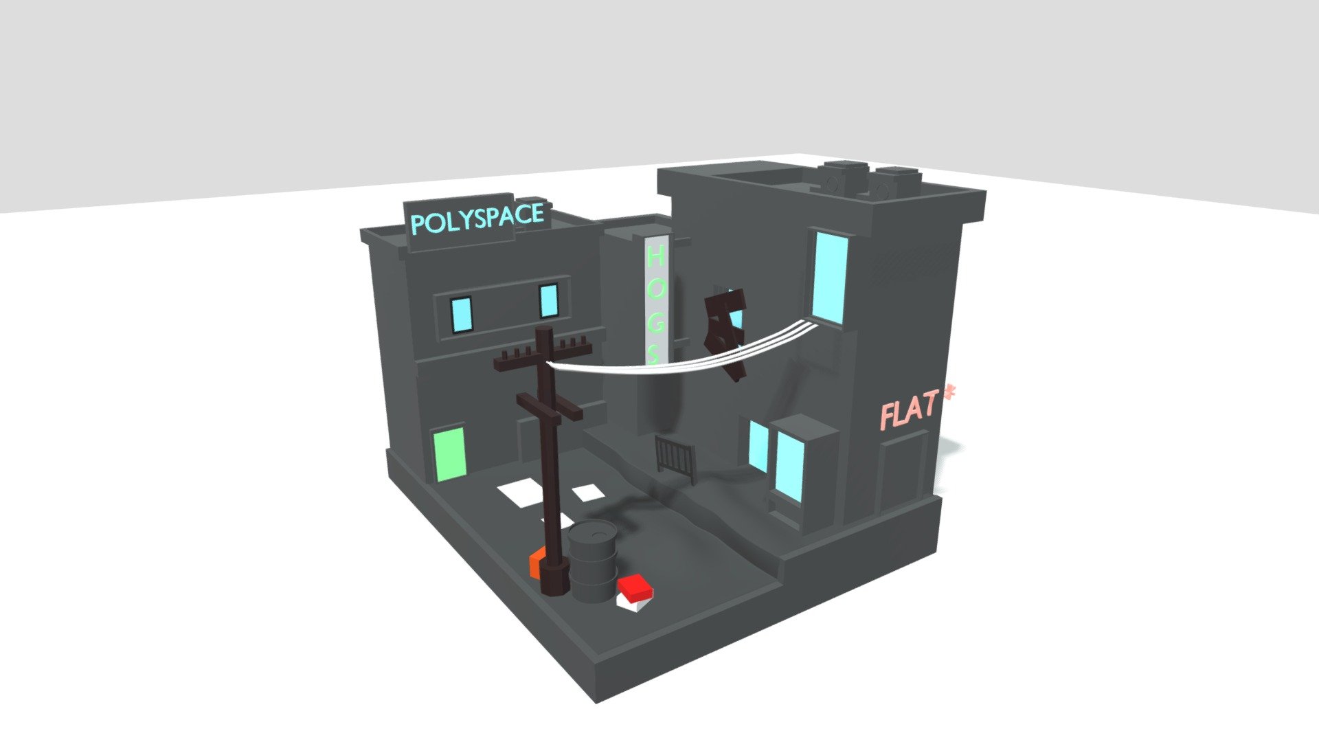 Cybercity - Download Free 3D model by channalemail.ghost2003 ...
