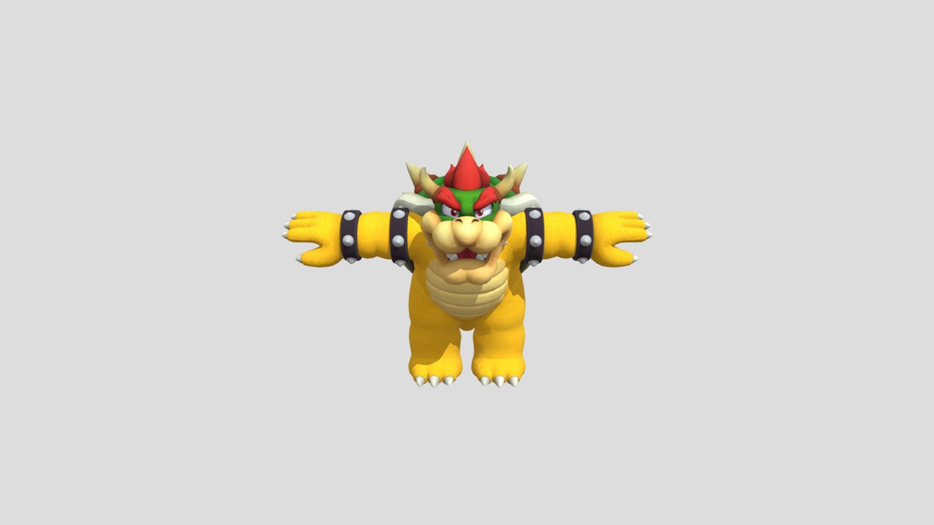Bowser from Super Mario 3D World - 3D model by garfeld2 [b853788 ...