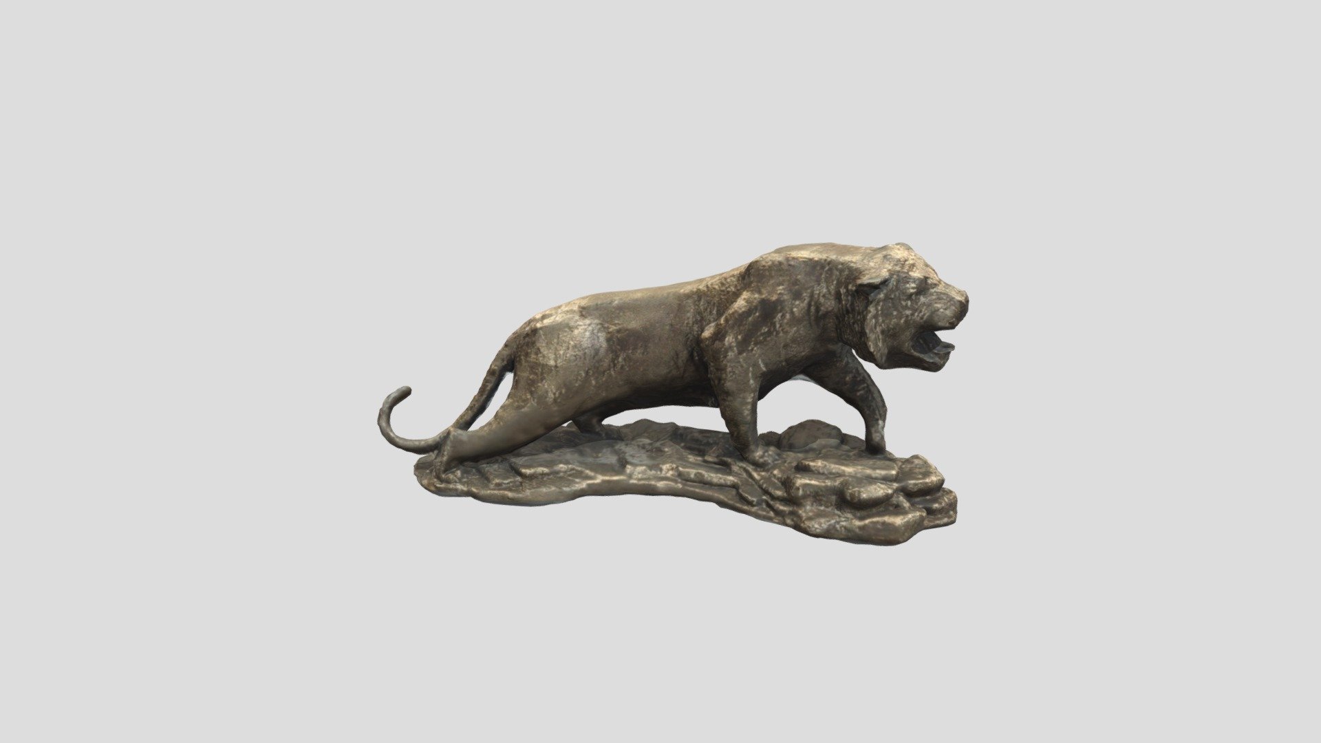 3D Printed Tiger, 2019 - 3D model by Muse225 (@Muse359) [b85378d ...