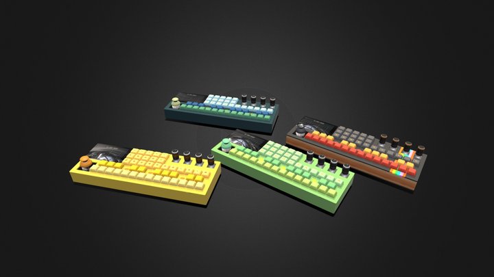 Synth 3D models - Sketchfab