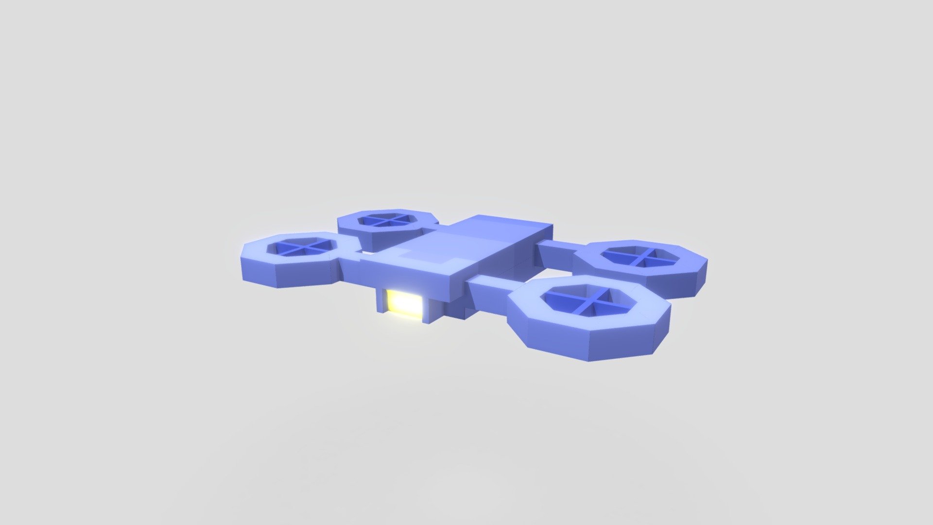 Pixel Drone - Download Free 3D model by dron_ich [b854c1d] - Sketchfab