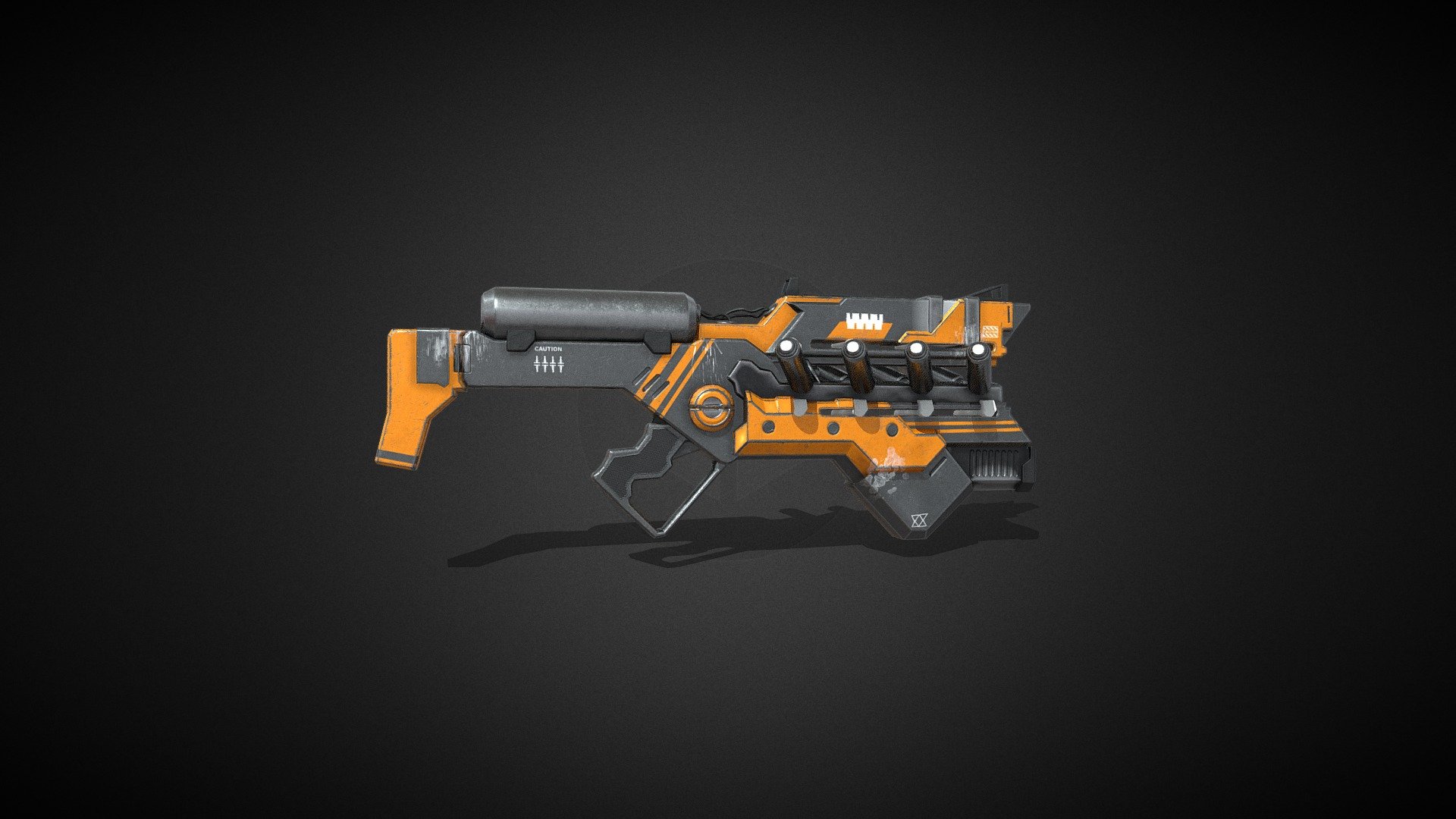 Cyborg Weapon - Download Free 3D model by VistaPrime [b855f91] - Sketchfab