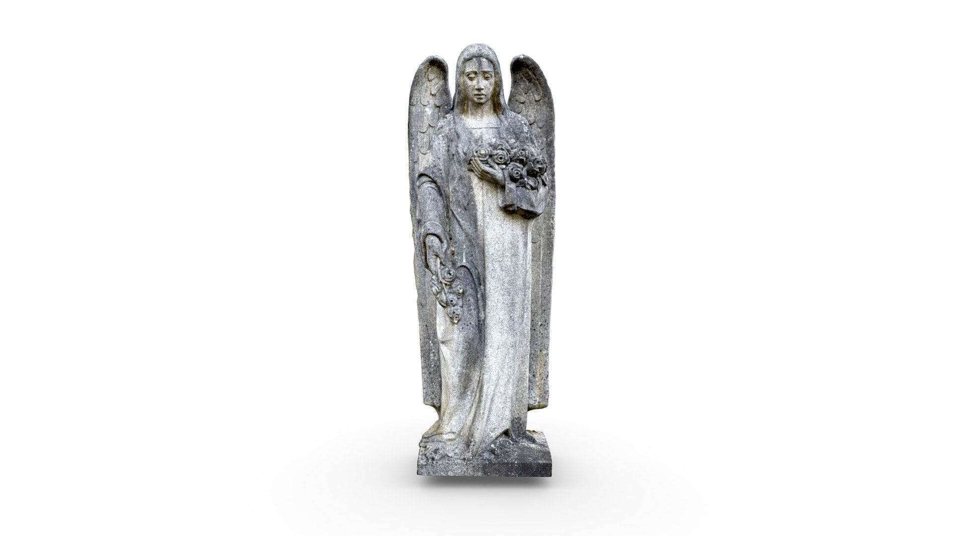 Angel sculpture - Download Free 3D model by Fabian Mohr (@fabianmohr ...