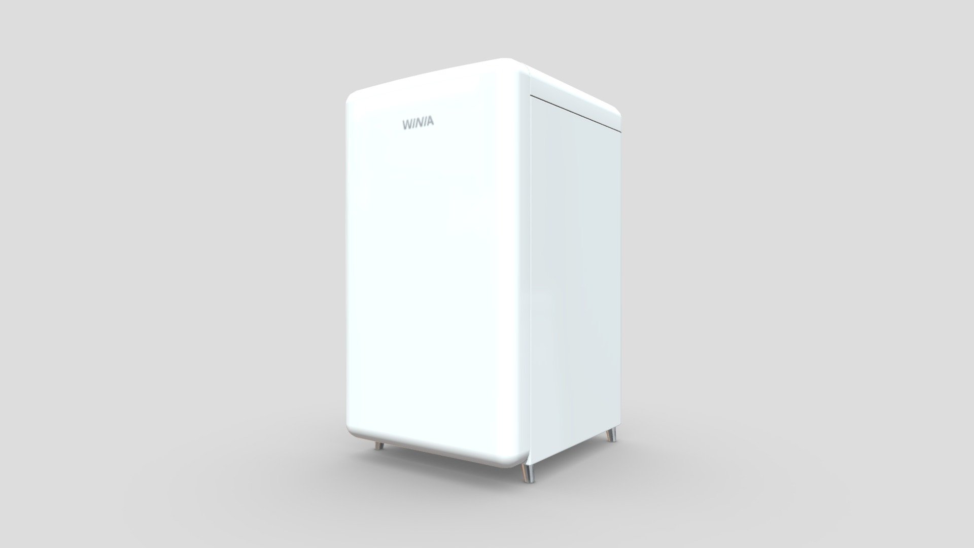 Small Refrigerator 118L ERT118CCA - Buy Royalty Free 3D model by ...