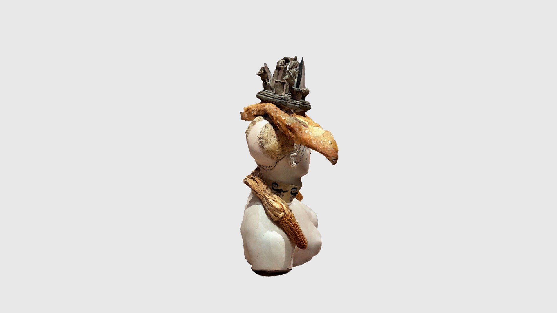 Dali Bust of a Woman - 3D model by Fasteddy57 [b85a7f9] - Sketchfab