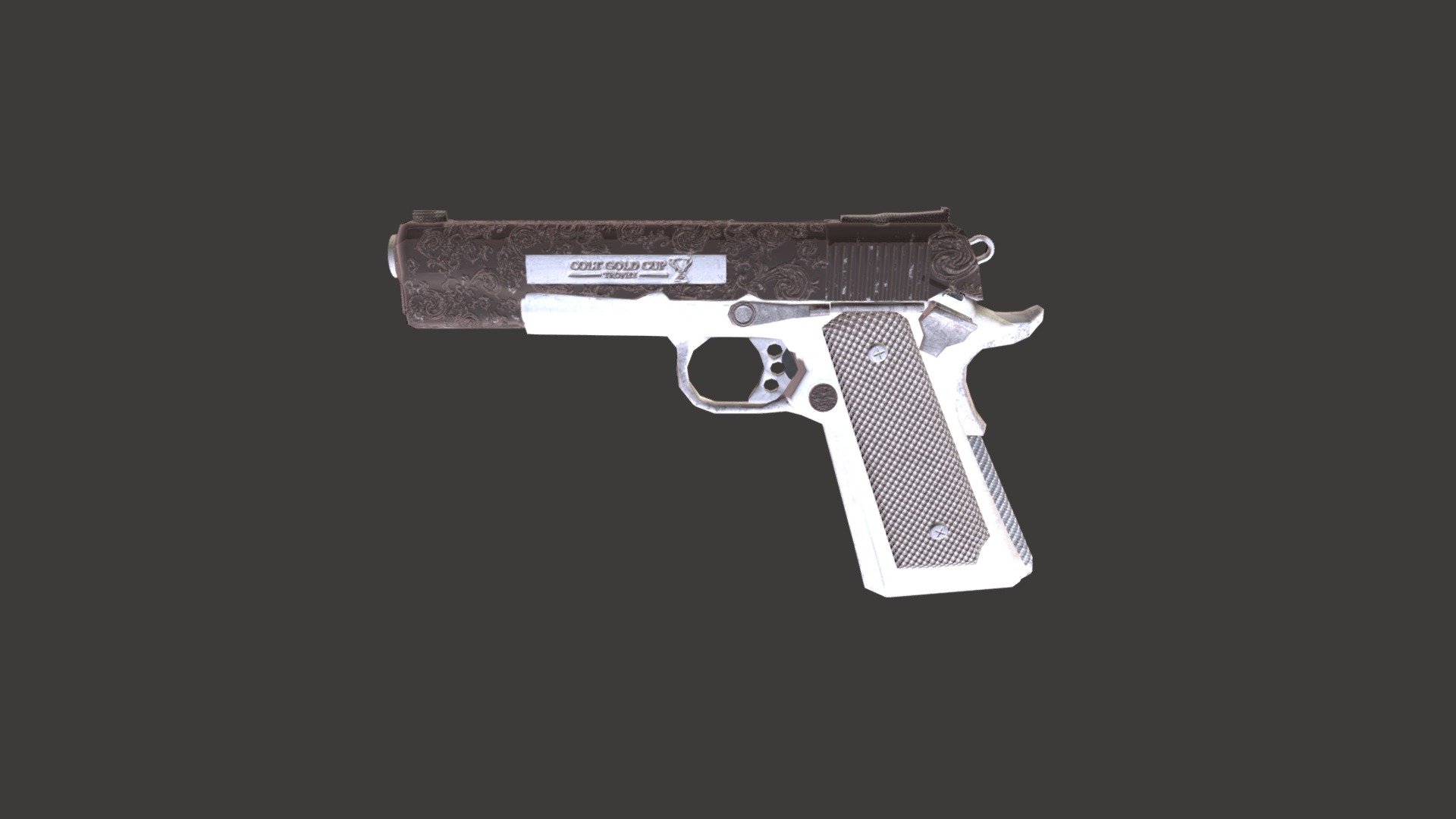 Colt .45 Textured - 3D model by Lindsay Levendakes (@llevendakes ...