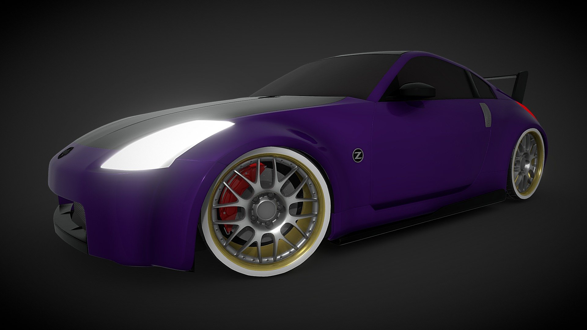 Tuned Nissan 350z - Download Free 3D model by SDC PERFORMANCE™️ (@Lambo ...