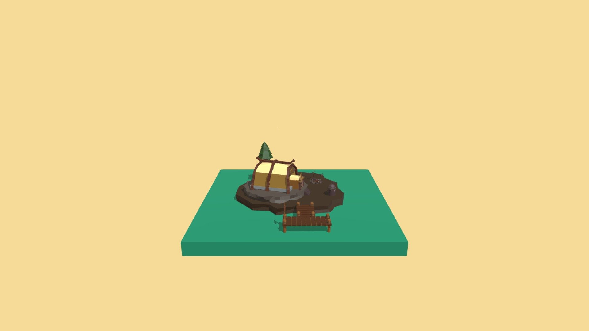 Isle of Berk - 3D model by kenwilll [b85c8fd] - Sketchfab