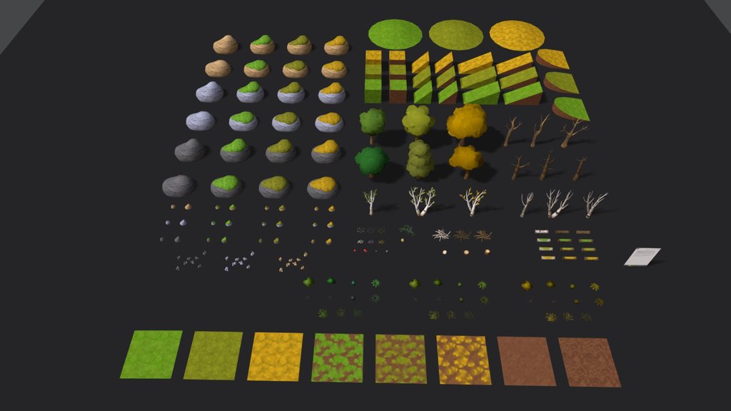 Modular assets - A 3D model collection by blednaya - Sketchfab
