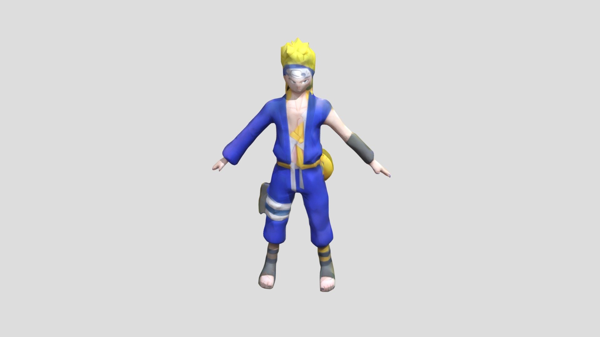 Naruto - Download Free 3D model by adscommunity01 [b85d787] - Sketchfab