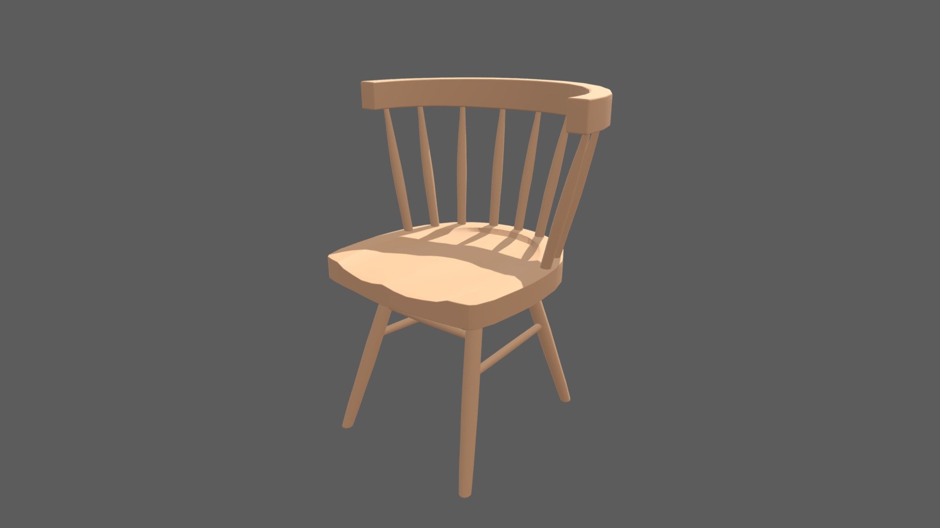 Simple Chair - Download Free 3D model by Christianna Reynolds ...