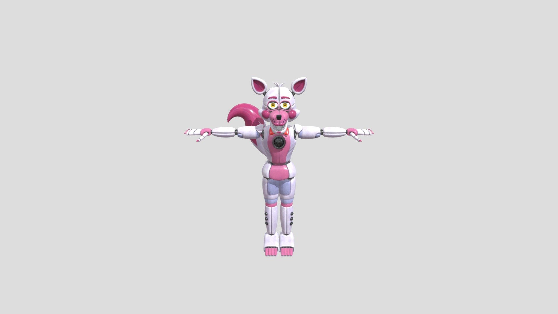 Funtime_foxy_new__forsaken_ar_factory_reset - Download Free 3D model by ...