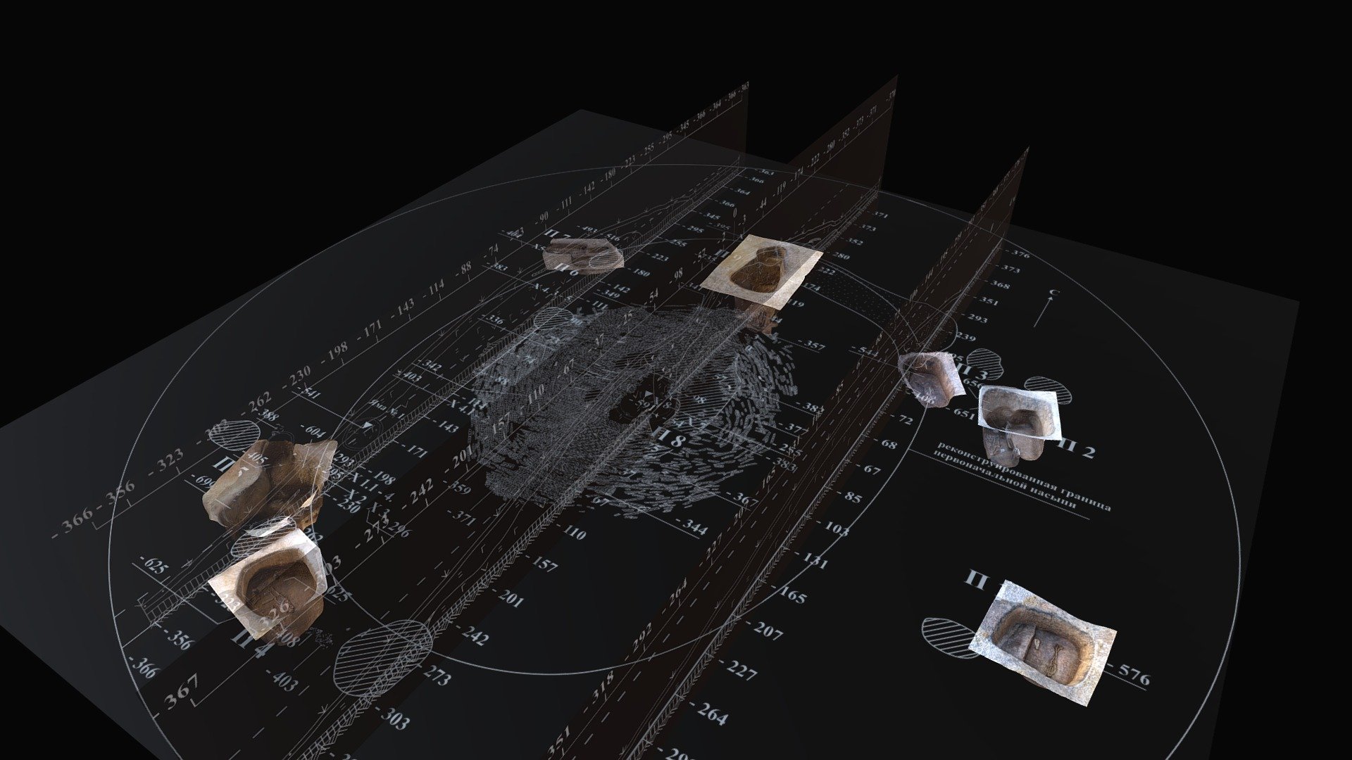 Reconstruction of the graves of the nobility - 3D model by ...