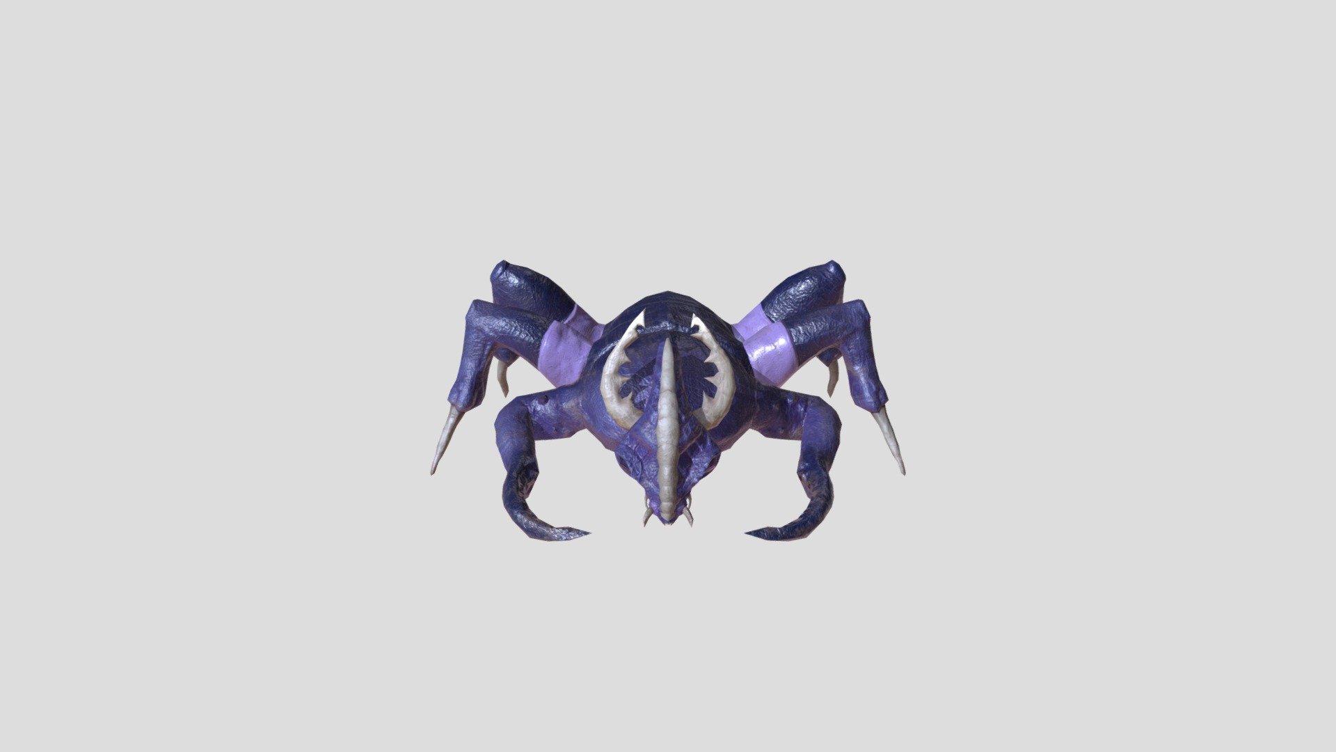 Alien monster - 3D model by Elizaveta (@kokokringl) [b85ff7d] - Sketchfab