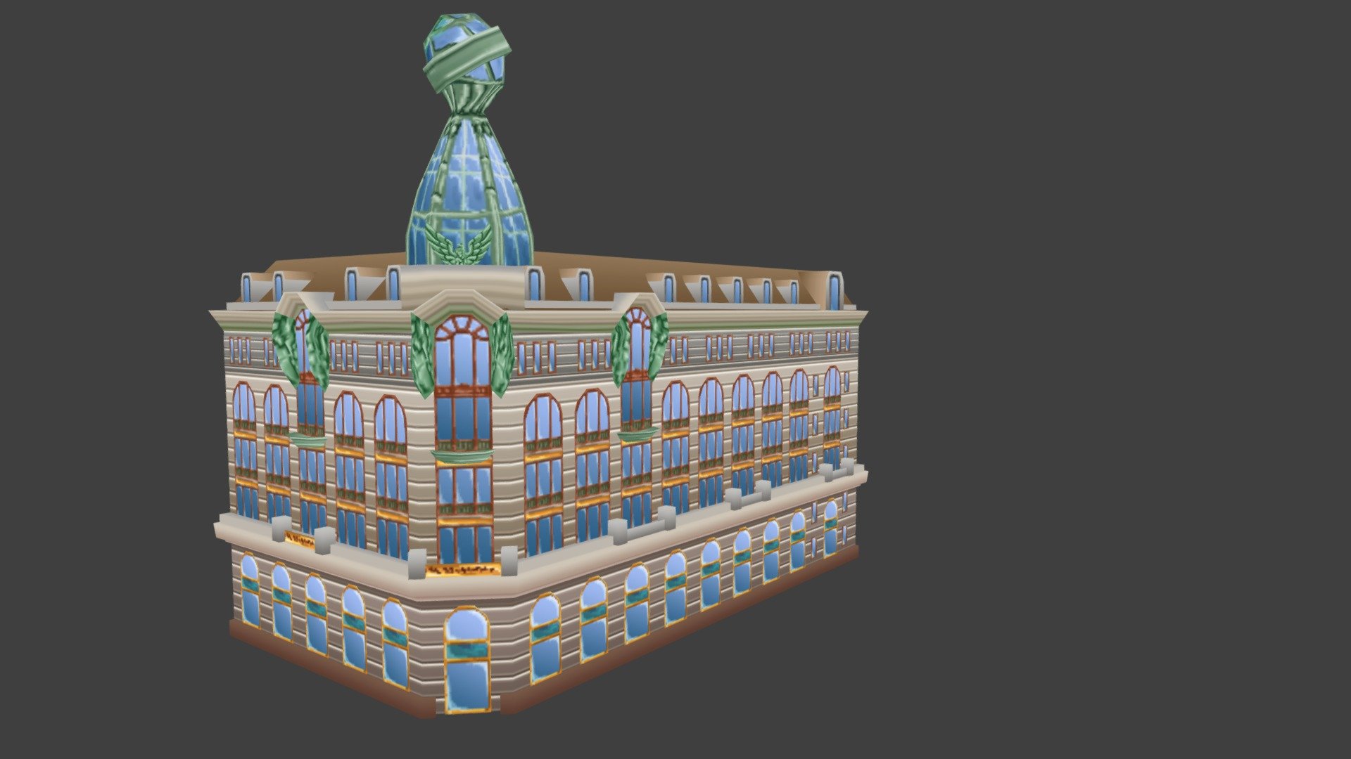 Low Poly Building - 3D model by Frederik Frøling (@Ishivia) [b860b27 ...