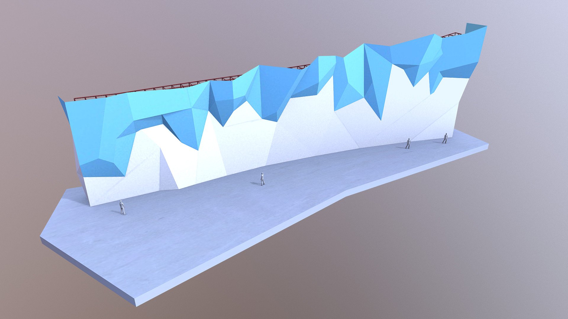 Iceberg_wall - 3D model by AGL (@ANGL) [b861a35] - Sketchfab