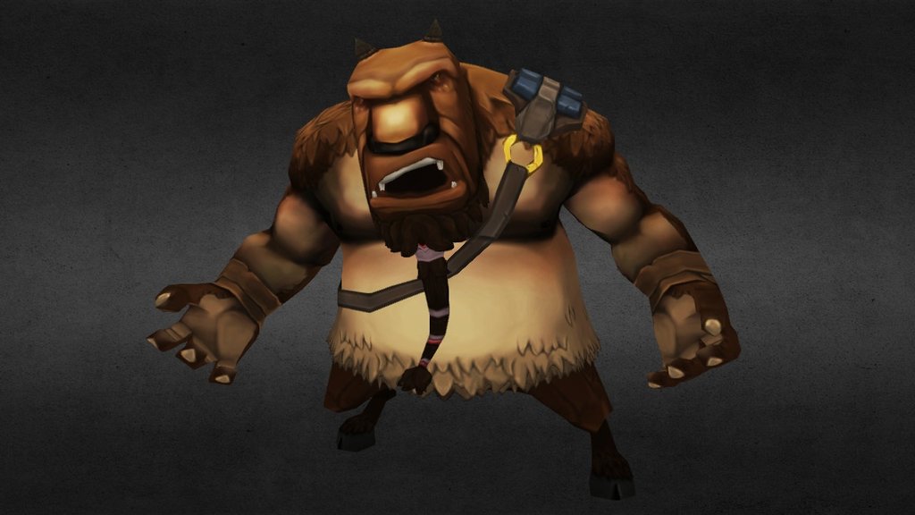 Ogre Guy - 3D model by iznvm [b861e90] - Sketchfab