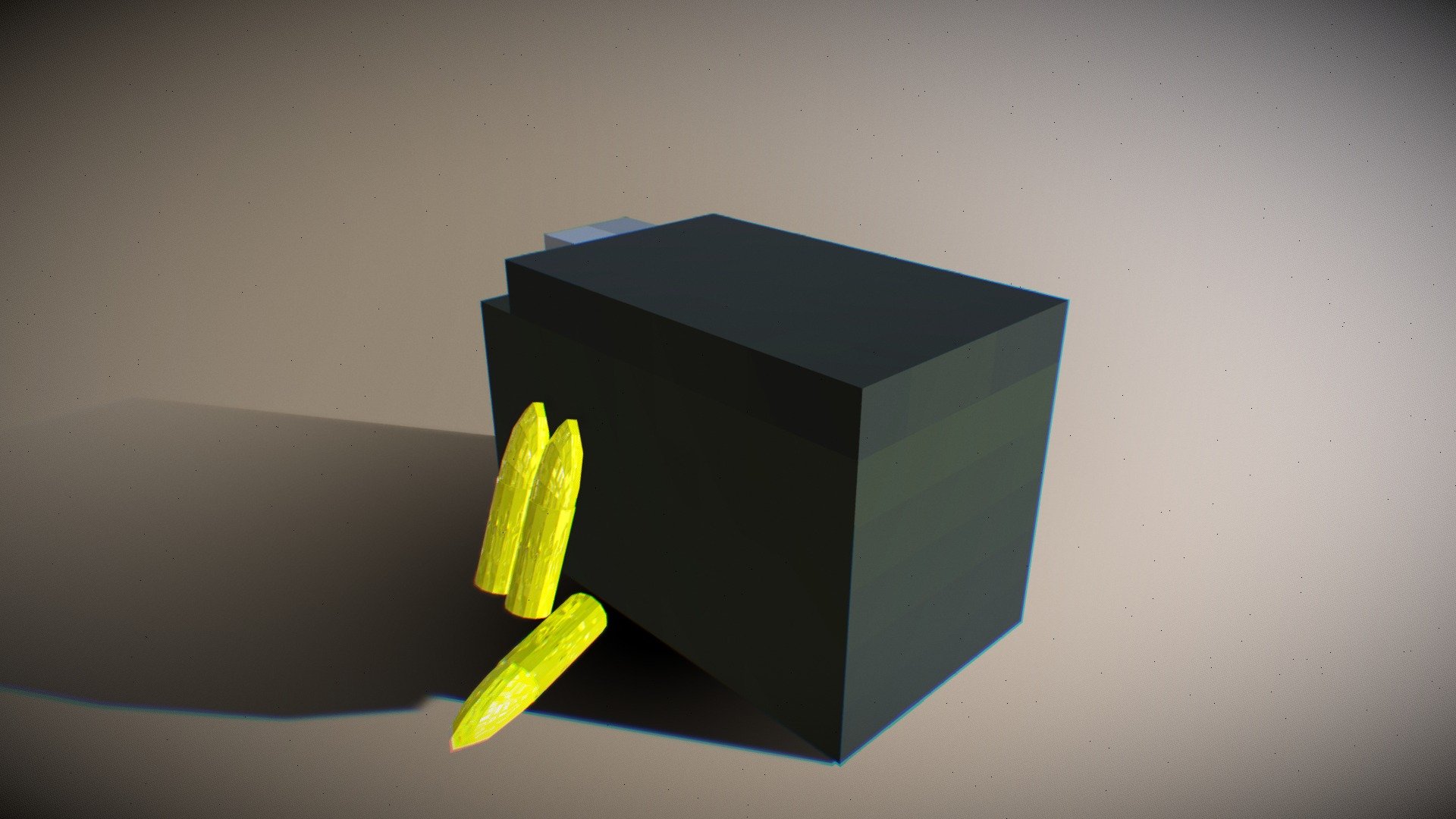 Free Voxel Ammo Box - Download Free 3D model by Voxel Creeper (@badasscreeper) [b863c12] - Sketchfab