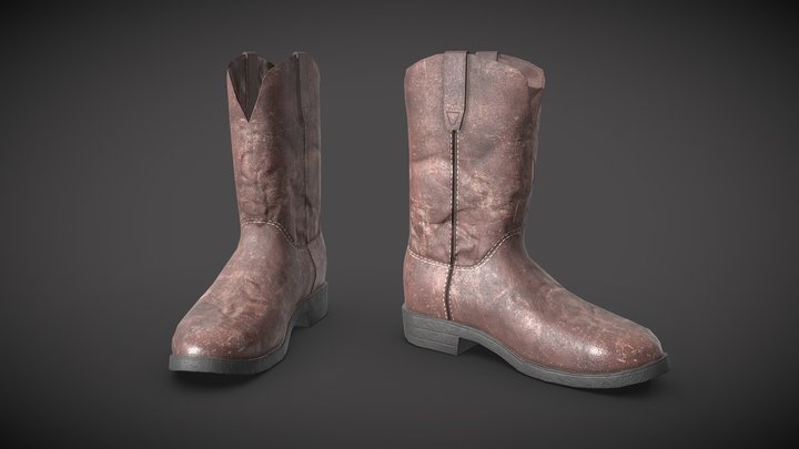 Boot 3D models - Sketchfab