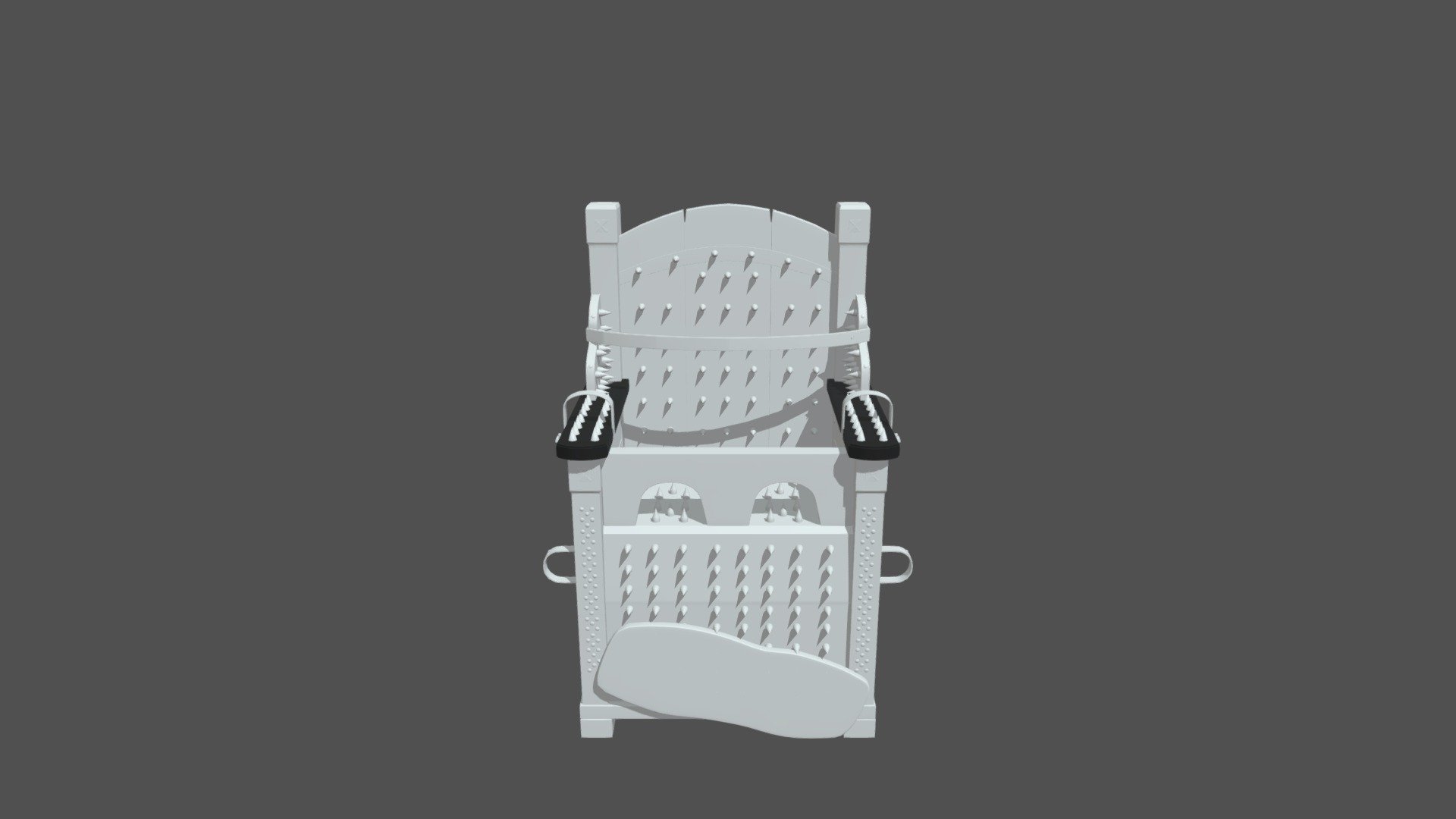 Torture Chair - 3D model by daniyalzafar.satti [b8673e8] - Sketchfab