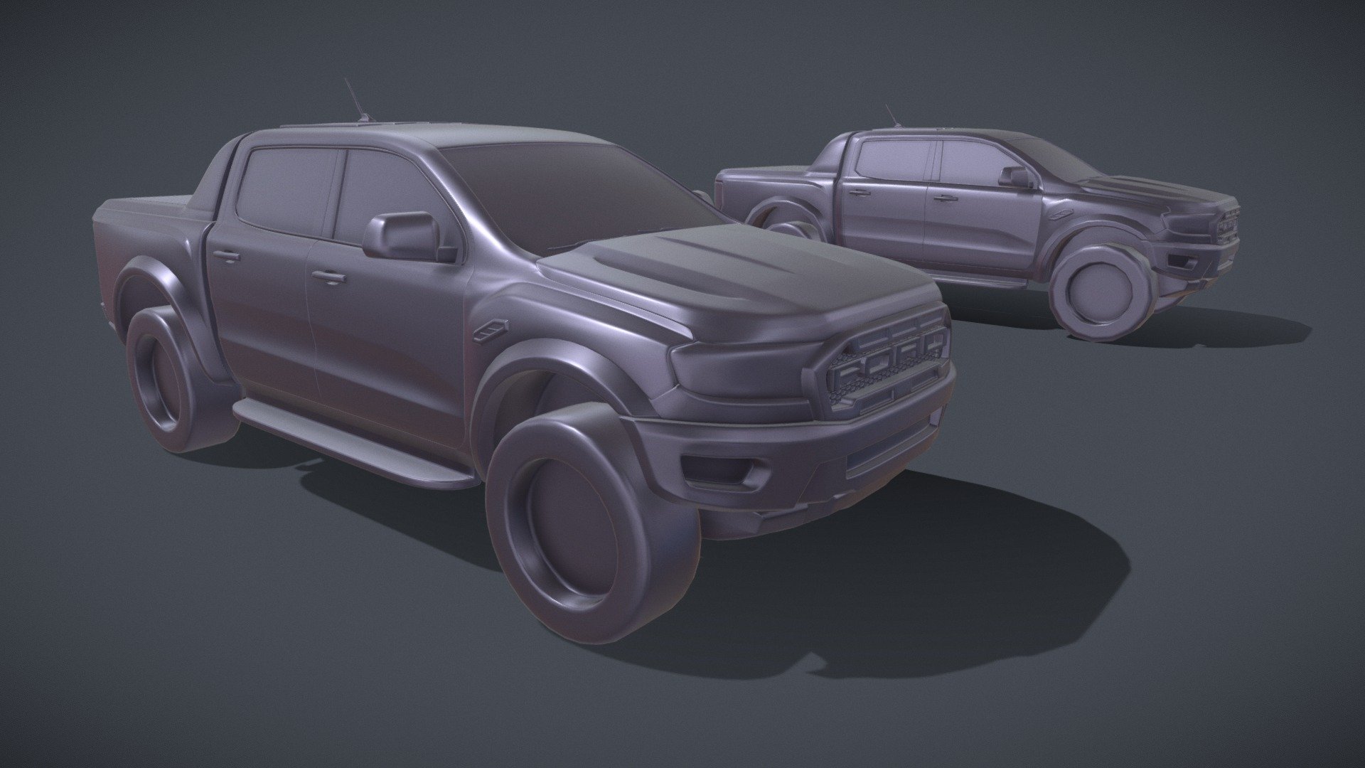 Ford raptor 2017 highpoly and subD-ready - 3D model by vfrankiv ...