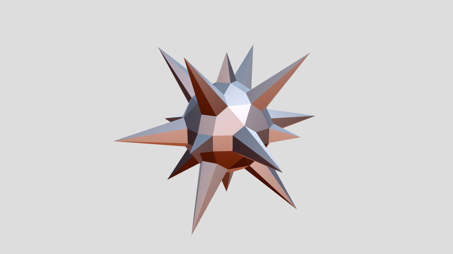 Low Poly Spiked Ball - Download Free 3D model by Trockk (@Timrockk ...