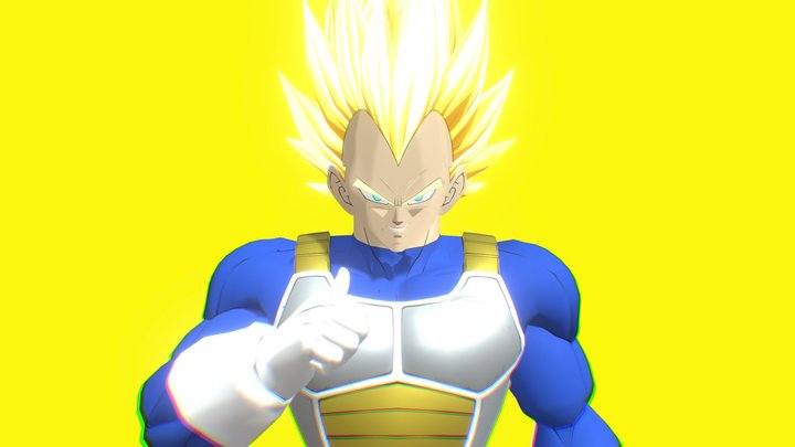 Vegeta 3D models - Sketchfab