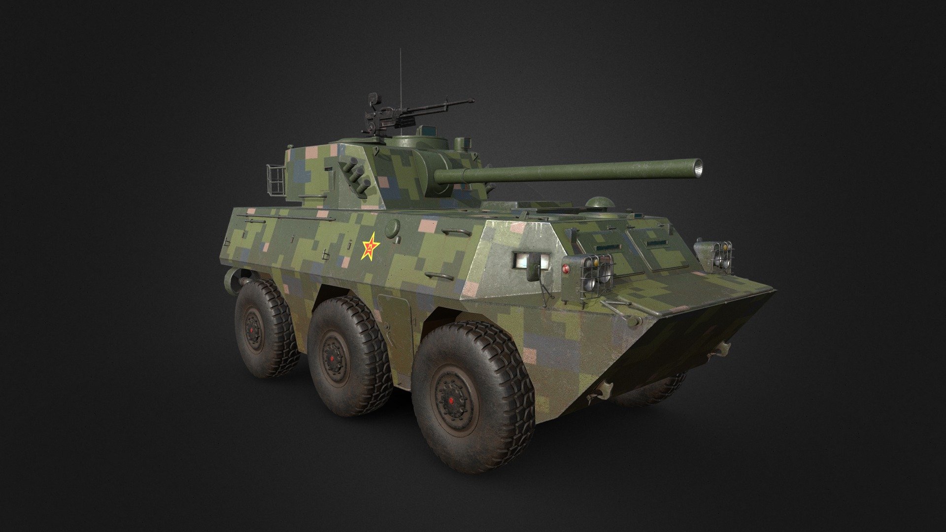 PLL- 05 Self-Propelled Gun-Mortar - Download Free 3D model by Zufa ...